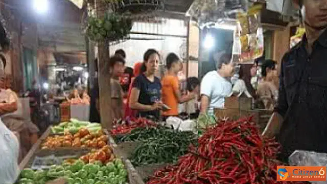 Walau Pernah Kebakaran, Pasar Cisalak Tak Pernah Sepi - Citizen6 Liputan6.com